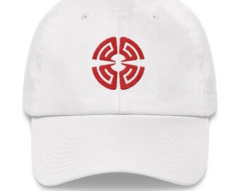 PG Circle Logo Orange Stitch Classic Dad Cap Perpetual Groove | Etsy