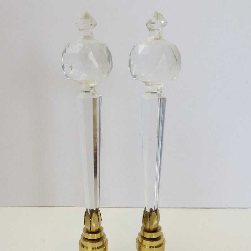 Crystal Finials - Etsy