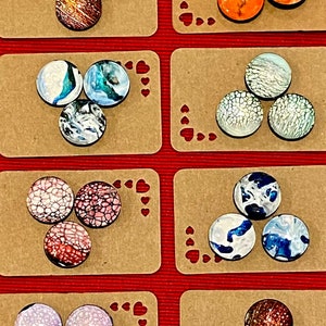 Fluid Acrylic Art Magnets Colourful Acrylic Magnets Fridge - Etsy