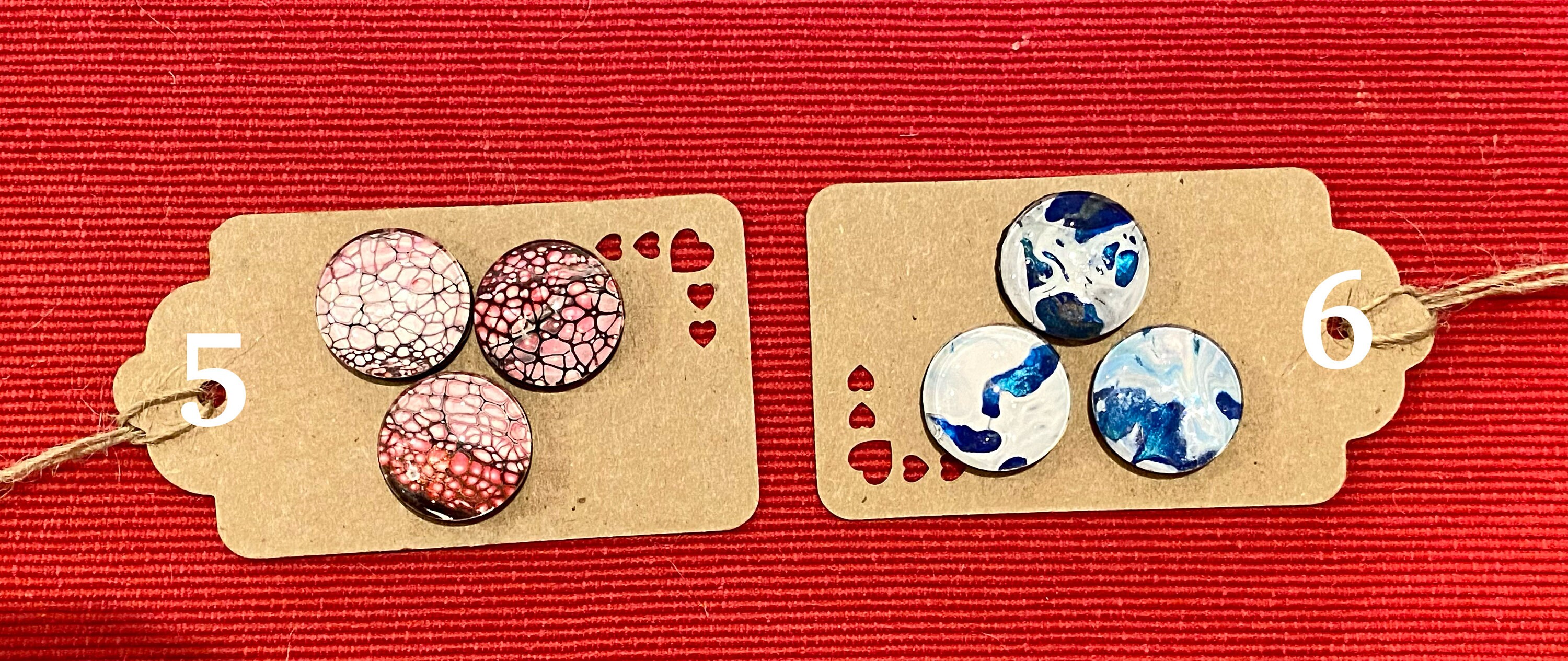 Fluid Acrylic Art Magnets Colourful Acrylic Magnets Fridge - Etsy