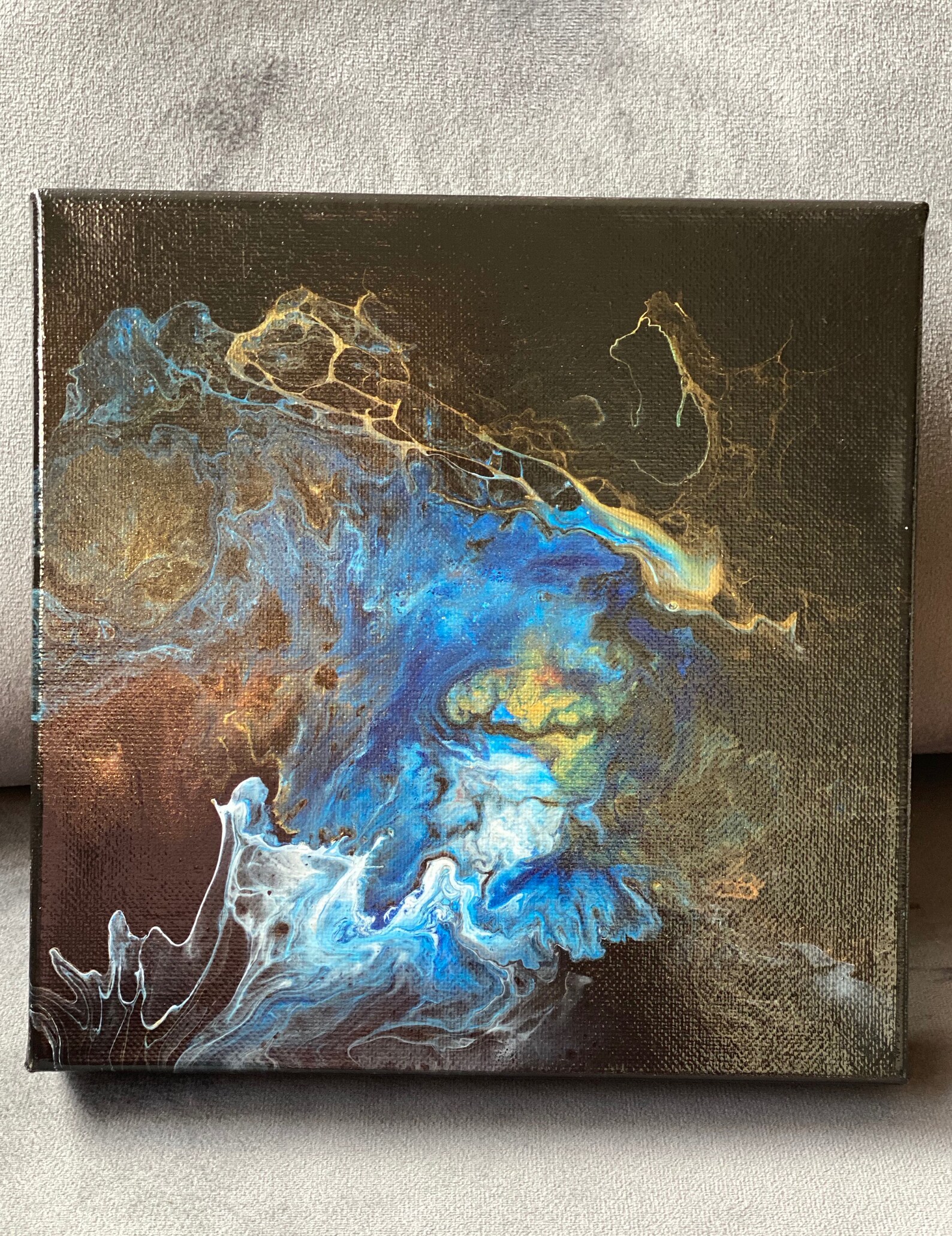 Modern Abstract Contemporary Art,acrylic Pour Painting, Contemporary ...