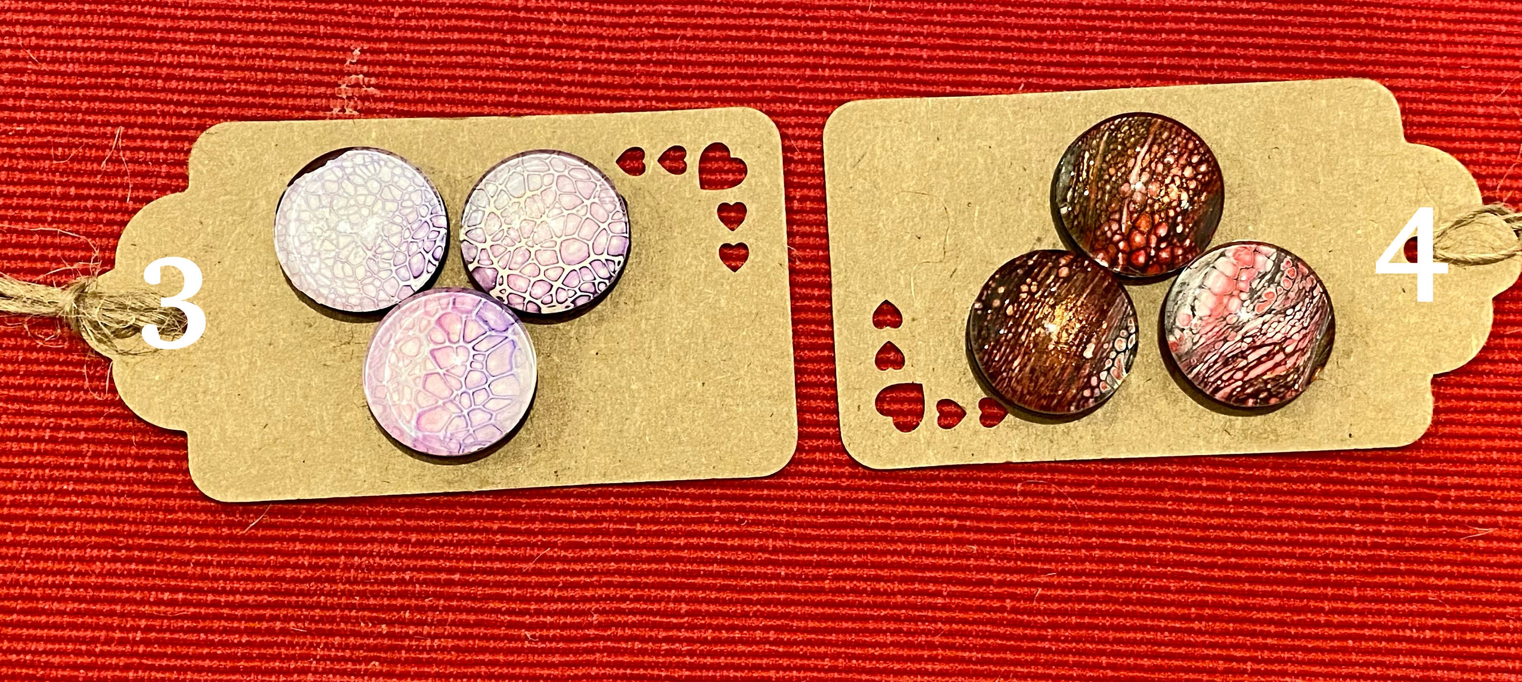 Fluid Acrylic Art Magnets Colourful Acrylic Magnets Fridge - Etsy