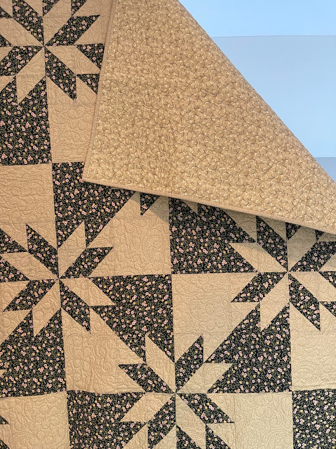 Hunter Star Quilt - Etsy