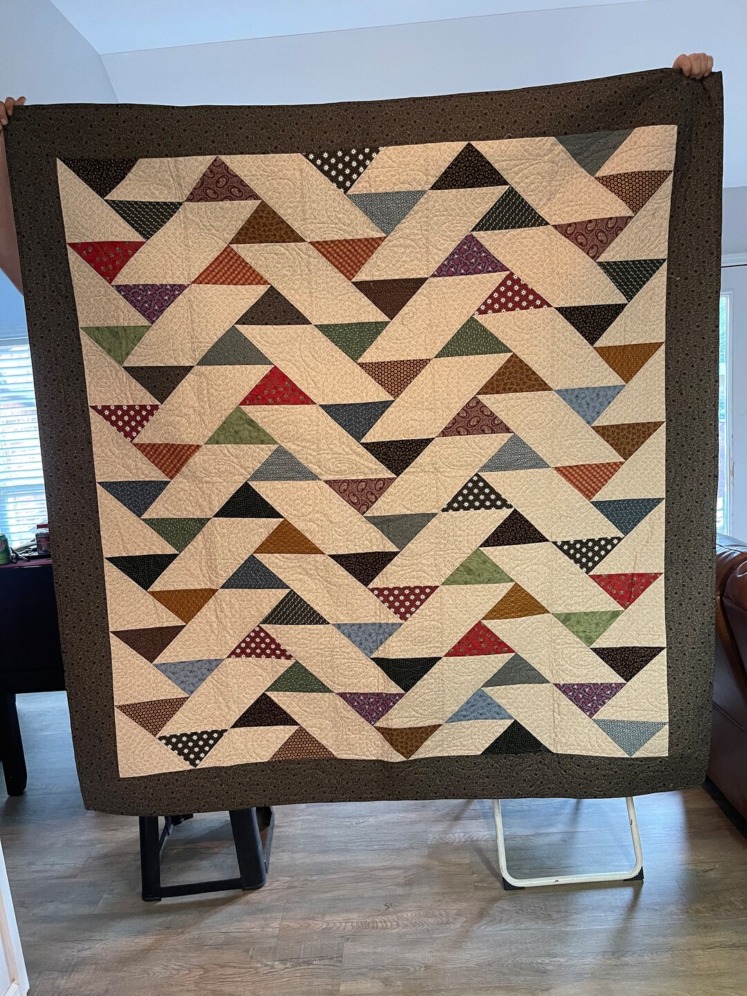 Migrating Geese Quilt - Etsy