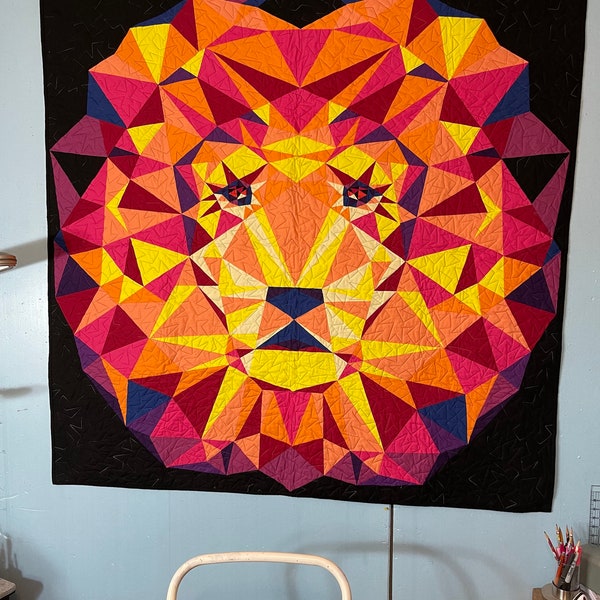 Lion Quilt - Etsy