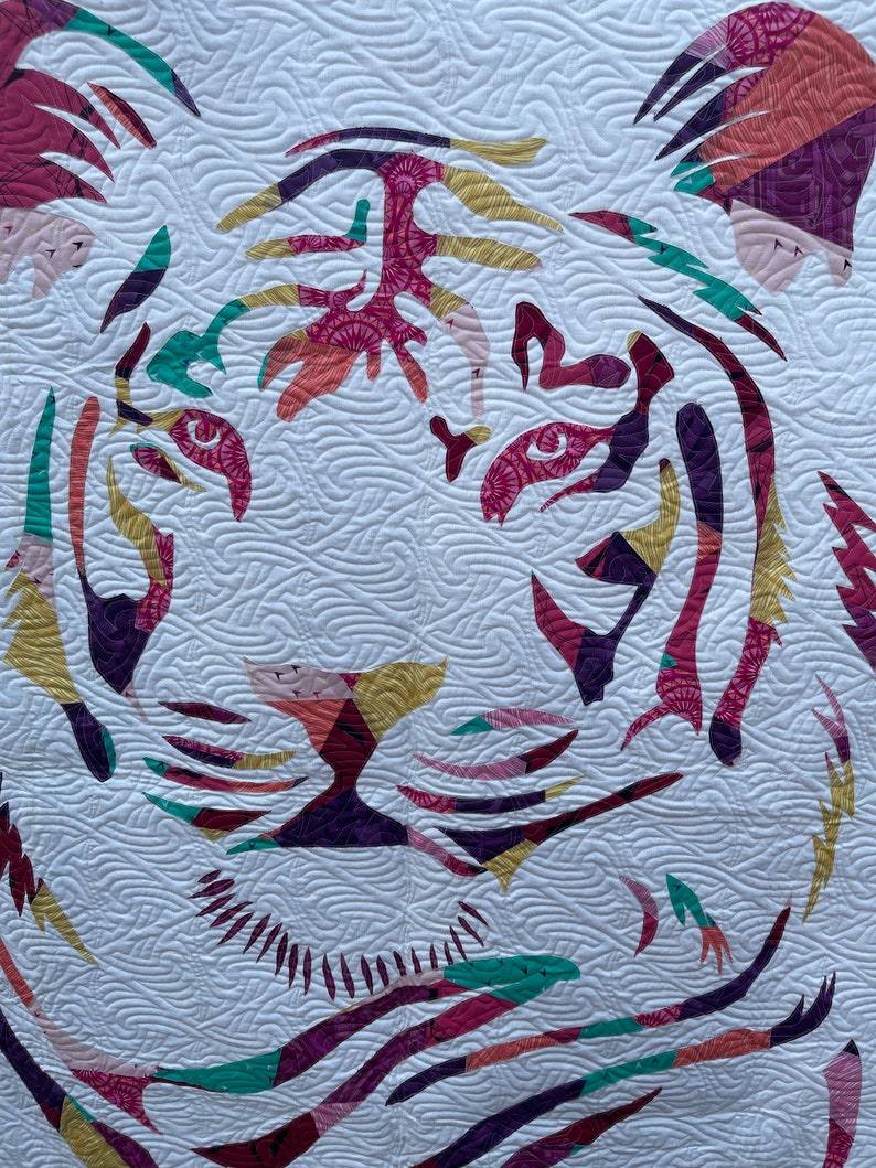 Tiger Quilt - Etsy