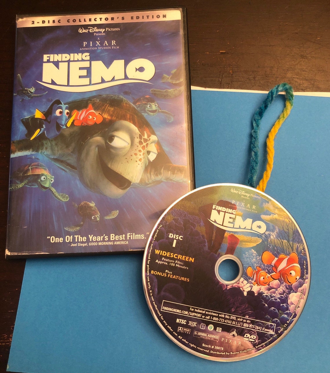 Finding Nemo DVD Holiday Ornament - Etsy