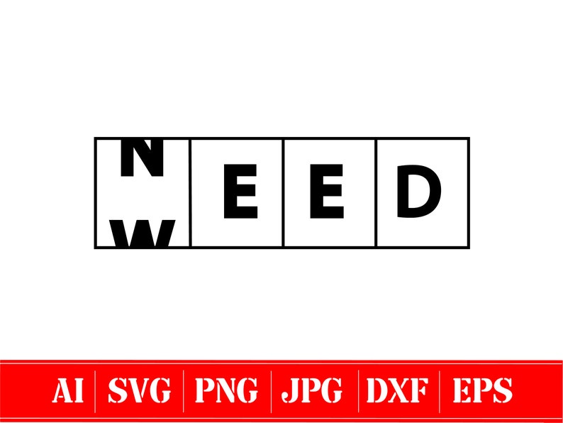 Need Weed Svg 420 Svg Ai Eps Jpg Png Svg Dxf Files - Etsy
