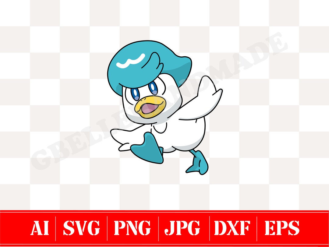 Quaxly Vector Svg Ai, Eps, Jpg, Png, Svg, Dxf, Files for Cricut Machine ...