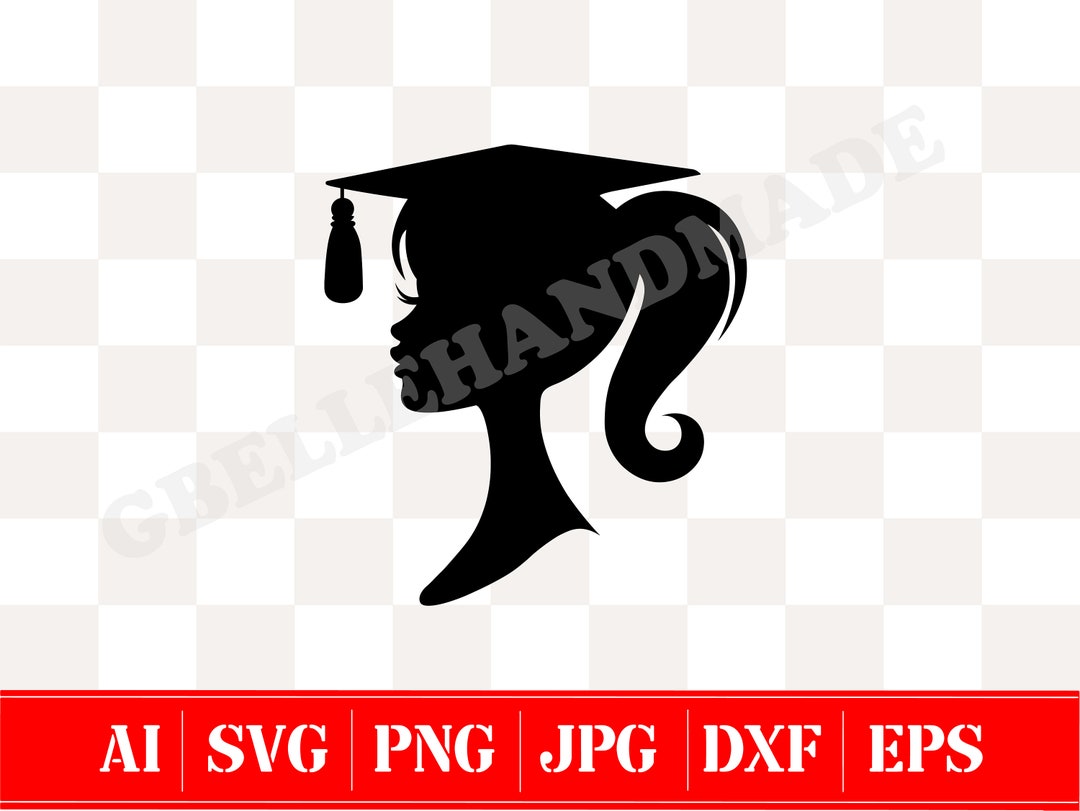 Graduation Girl Silhouette Svg Graduation 2023 Senior Girl Svg - Etsy