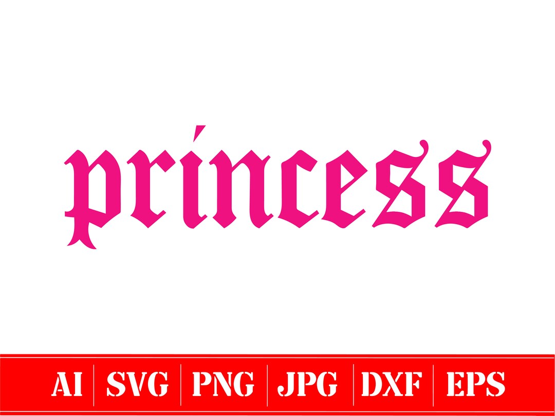 Princess Y2K Retro Svg Pink Princess Svg Girly Quote Svg - Etsy