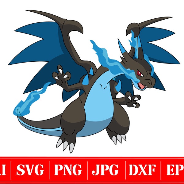 Charizard Svg - Etsy