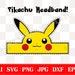 Pikachu Headband Vector Svg · Ai, Eps, Jpg, Png, Svg, Dxf, Files for ...
