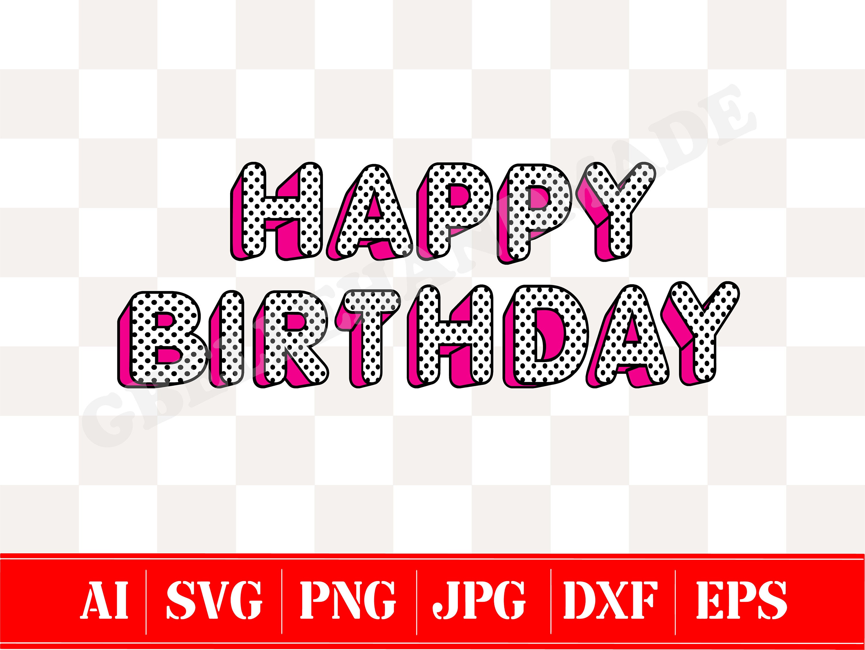 Happy Birthday Stylish Fonts