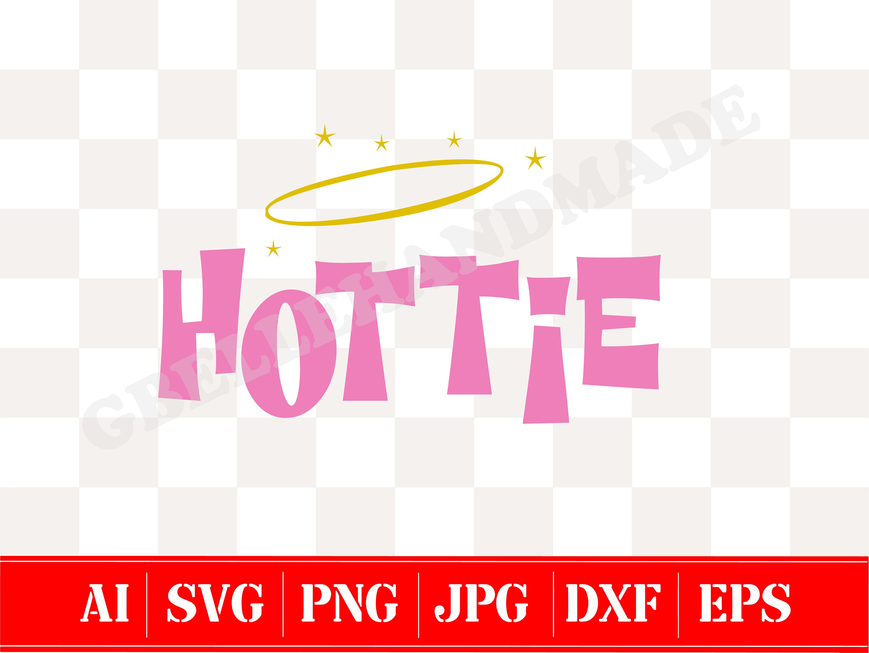 Hottie Y2K Svg Aesthetic Y2K Svg Trendy Sublimation Designs - Etsy