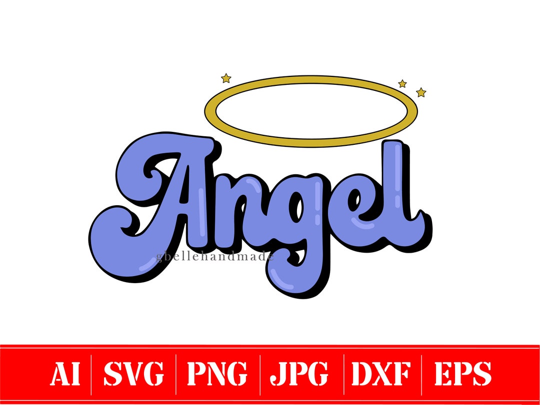Angel Baby Svg · Cute Angel Baby Svg · Aesthetic Angel Svg · Ai, Eps ...