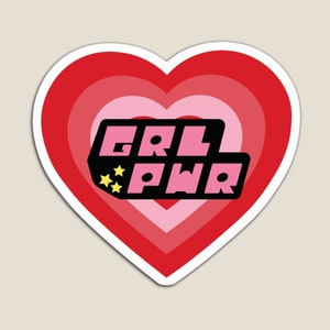 Girl Power Y2K Svg · Power Puff Heart Svg· Feminism Sublimation · Ai ...