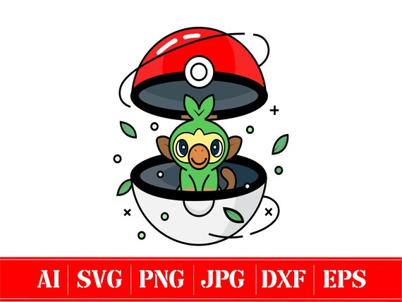 Grookey Vector Svg Ai Eps Jpg Png Svg Dxf Files for - Etsy