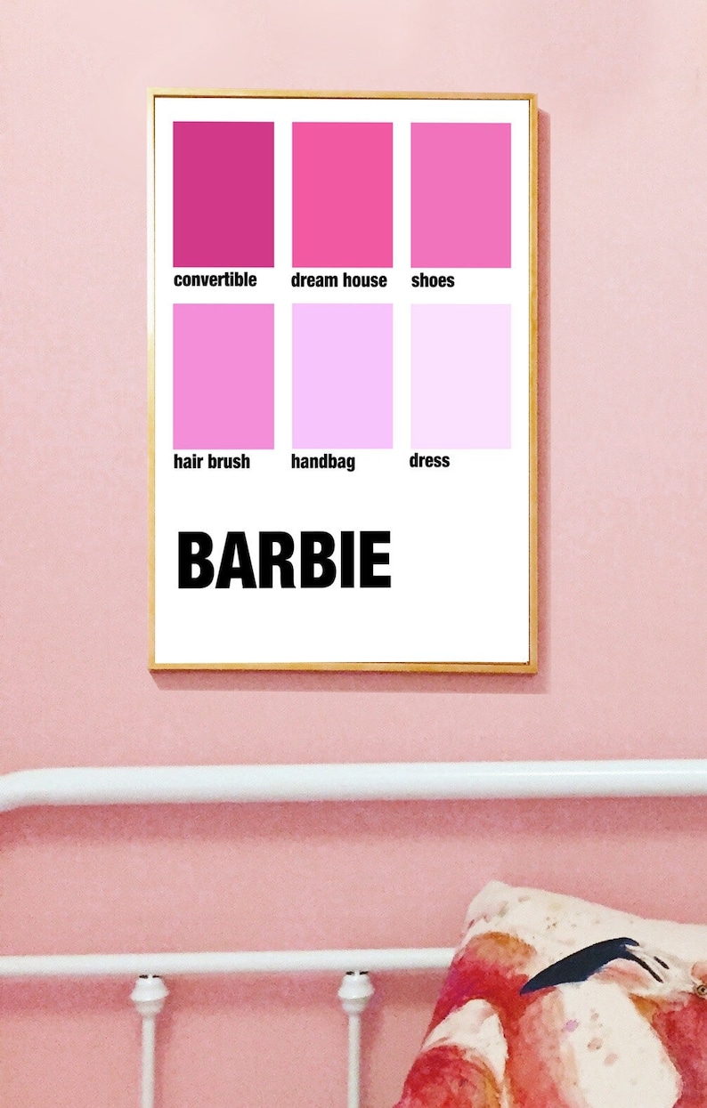 Digital Print - Barbie - Etsy