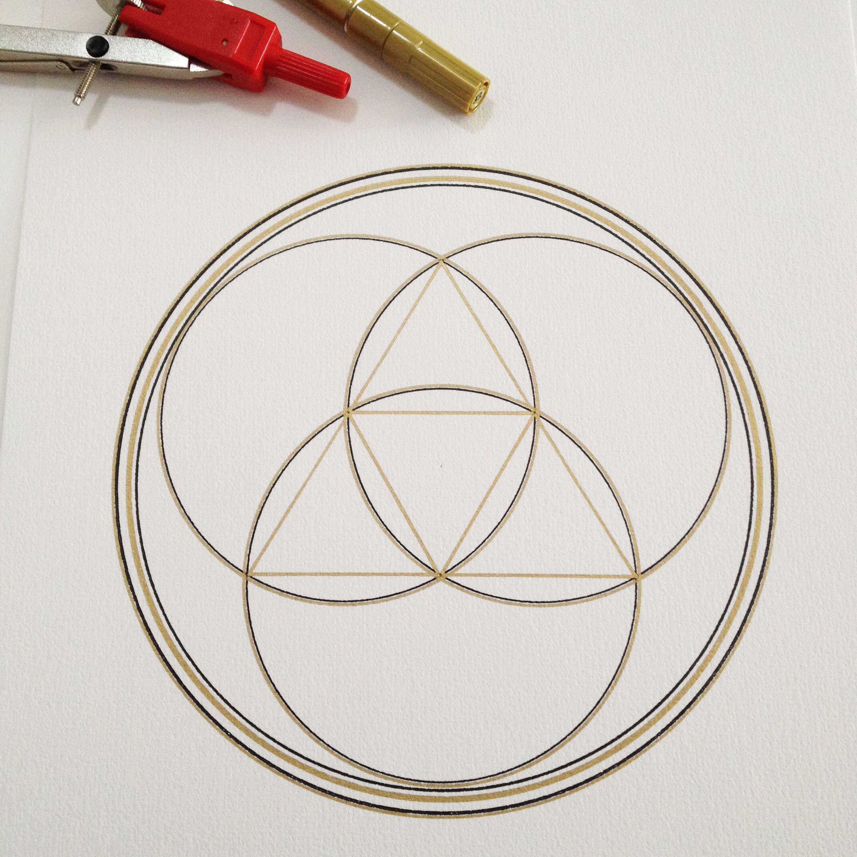 Sacred Geometry Trinity