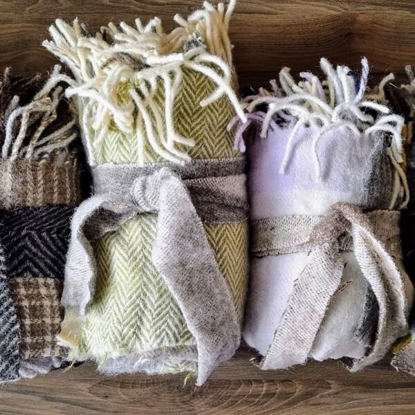 Wool Scraps - Etsy