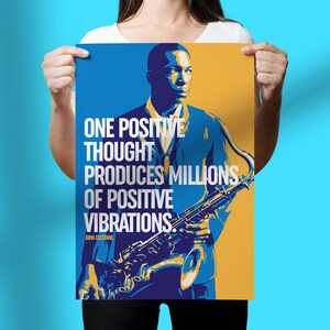 John Coltrane Quote A3 Poster - Etsy