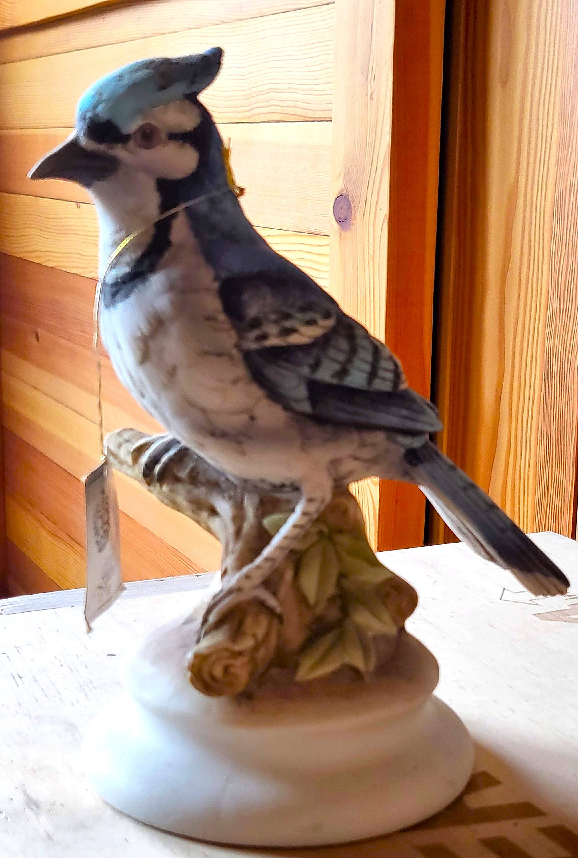 Lefton Blue Jay Porcelain - Etsy
