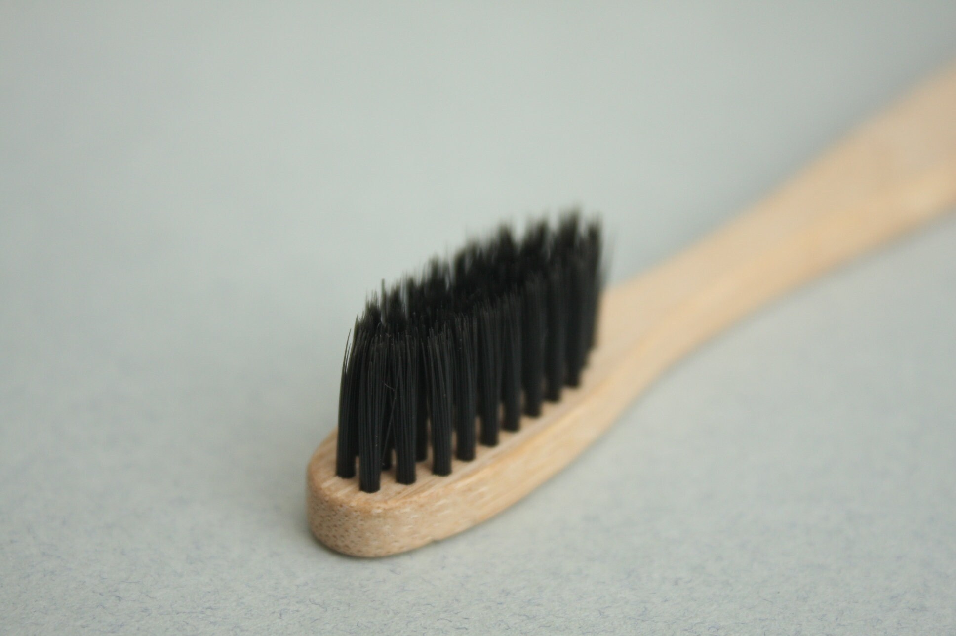Bamboo Toothbrush and Travel Case Tube Eco Black Bristles | Etsy