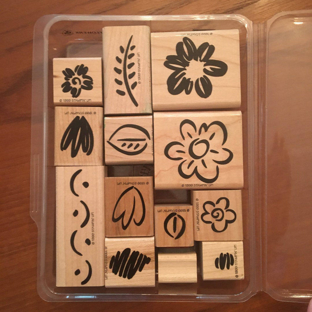 Fanciful Flowers Stampin' Up! RETIRED: Set of 13 "fanciful Flowers ...