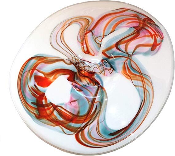 Jozefina Atelier ZEFIR Plate 15L Platter Multicolor 20 | Etsy