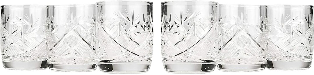 Neman GL3912-X Crystal 1 Oz. Lead Crystal Shot Glass, Set of 6 - Etsy