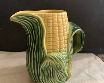 Corn Pottery Pitcher | Etsy