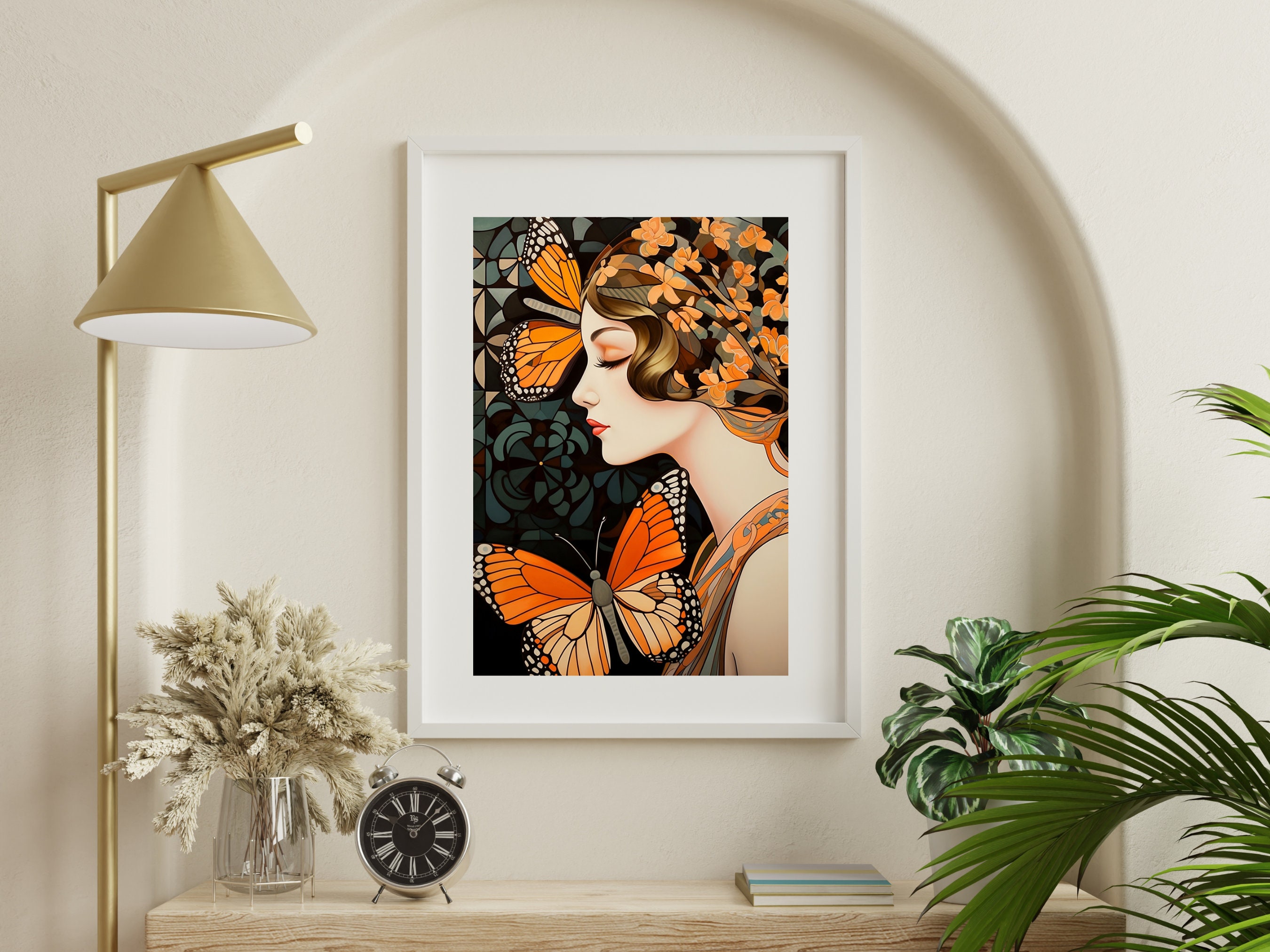 Art Deco Style Art Print Printable Gallery Wall Art Home - Etsy