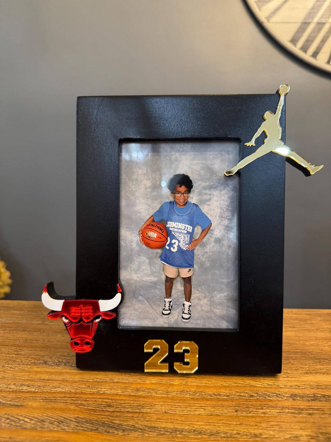 Michael Jordan Chicago Bulls Photo Frames - Classic NBA Basketball - Etsy
