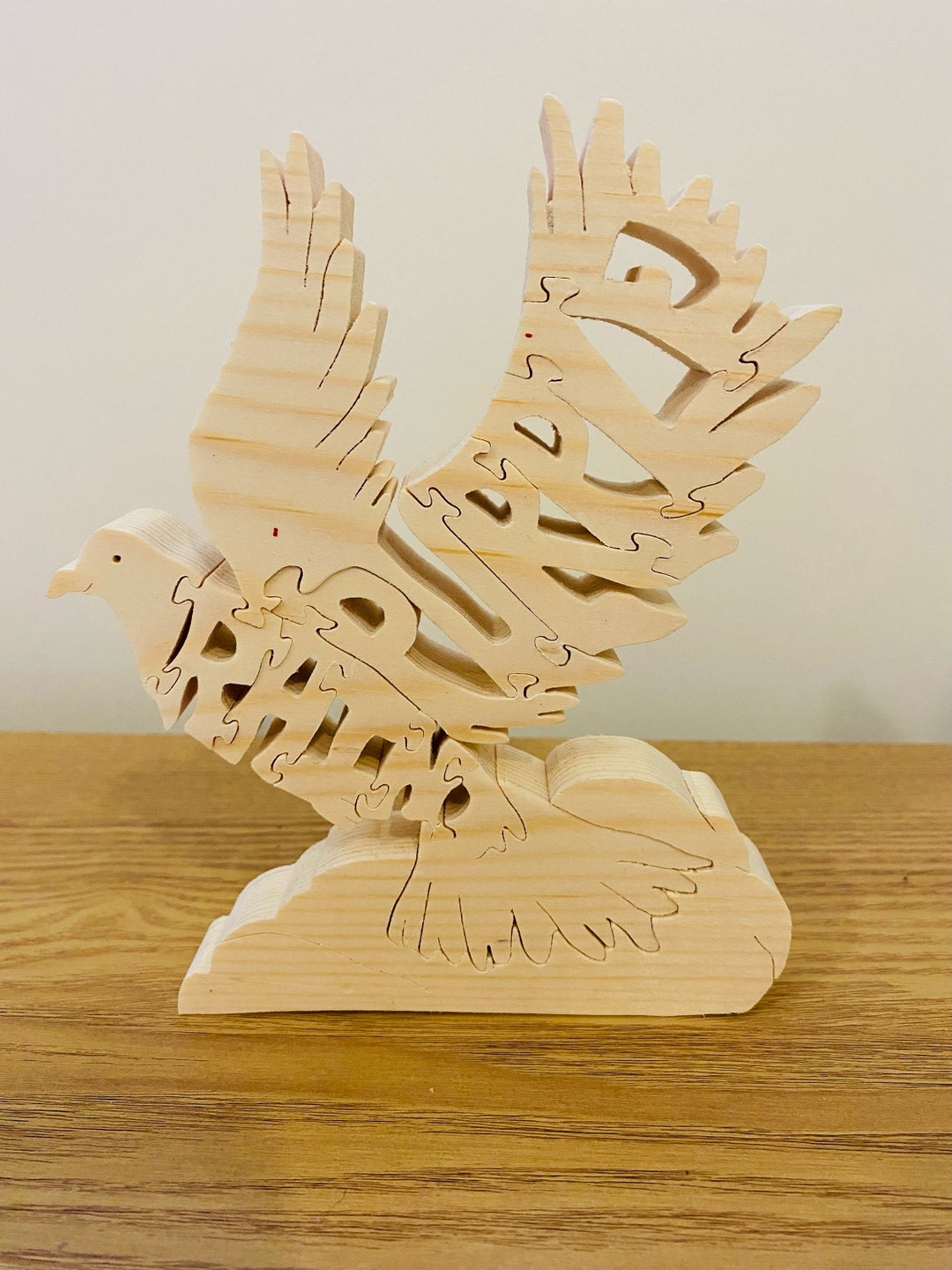 Purple Rain Dove Wooden Puzzle Great Handmade Gift Ideas Wooden ...