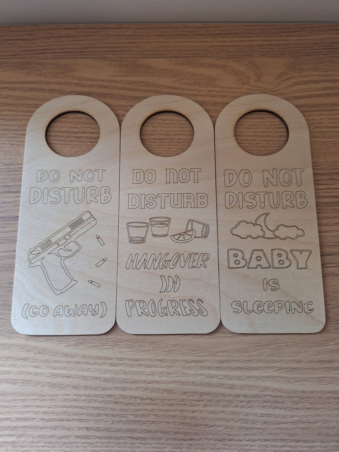 Door Hangers Do Not Disturb Door Sign Various Types - Etsy