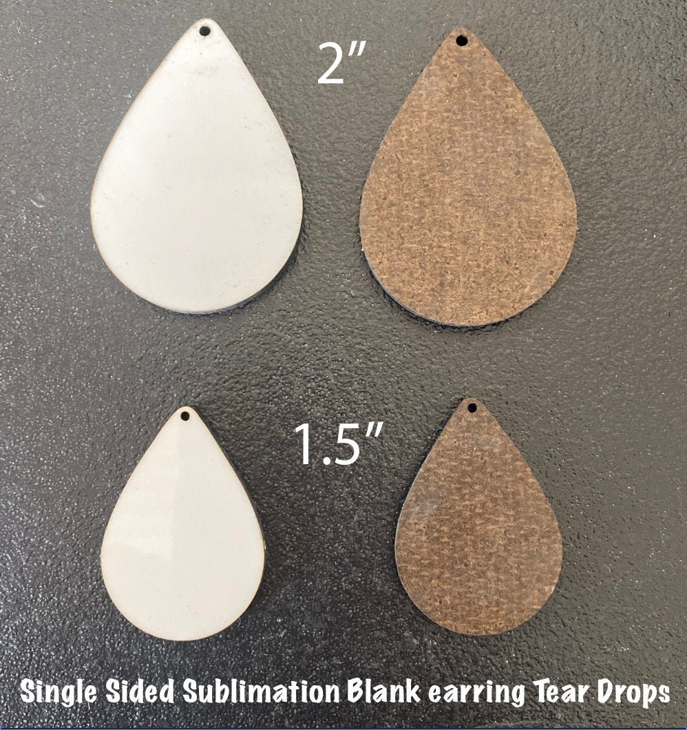 Tear Drop Sublimation Blanks Sublimation Earring Blank Etsy Tear Drop Sublimation Blanks Sublimation Earring Blank Etsy
