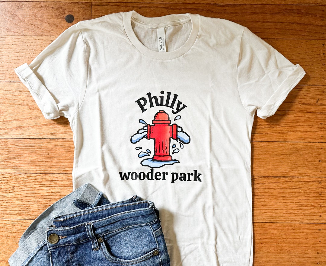 Philly Wooded Park Fire Hydrant Tee - Etsy