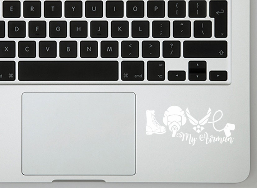 Love My Airman Military Vinyl Window Decal Bumper Sticker - Etsy