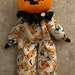 Halloween Pumpkin Man Jack-o-lantern Man Halloween Doll - Etsy