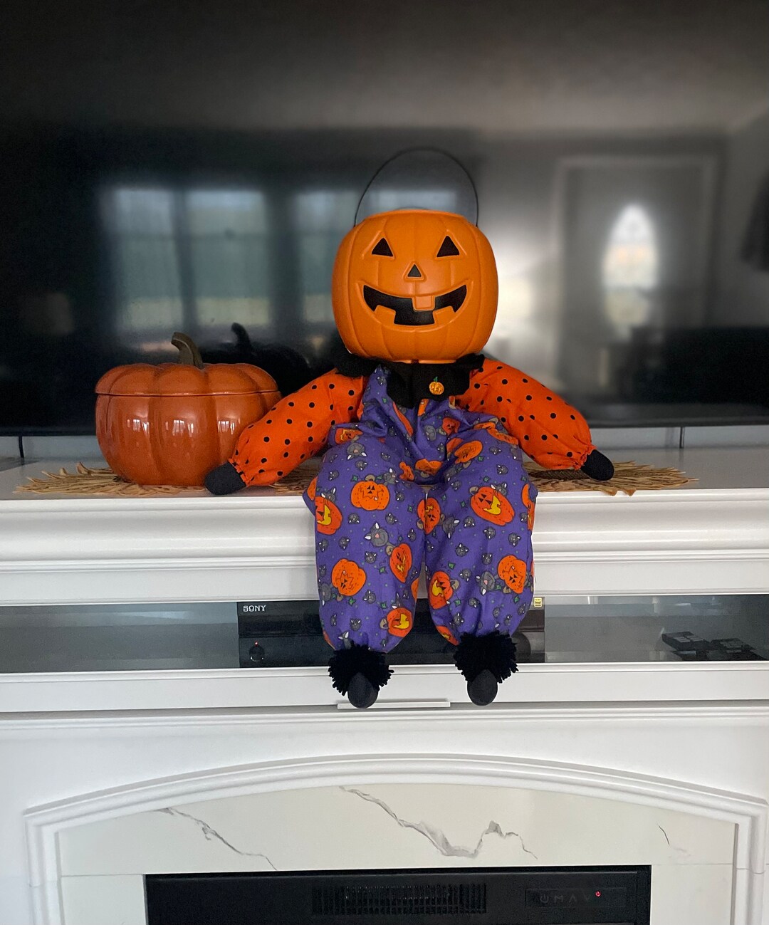 Halloween Pumpkin Man Jack-o-lantern Man Halloween Doll - Etsy