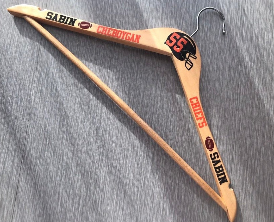 Personalized Sport Hangers Custom Hangers Basketball | Etsy