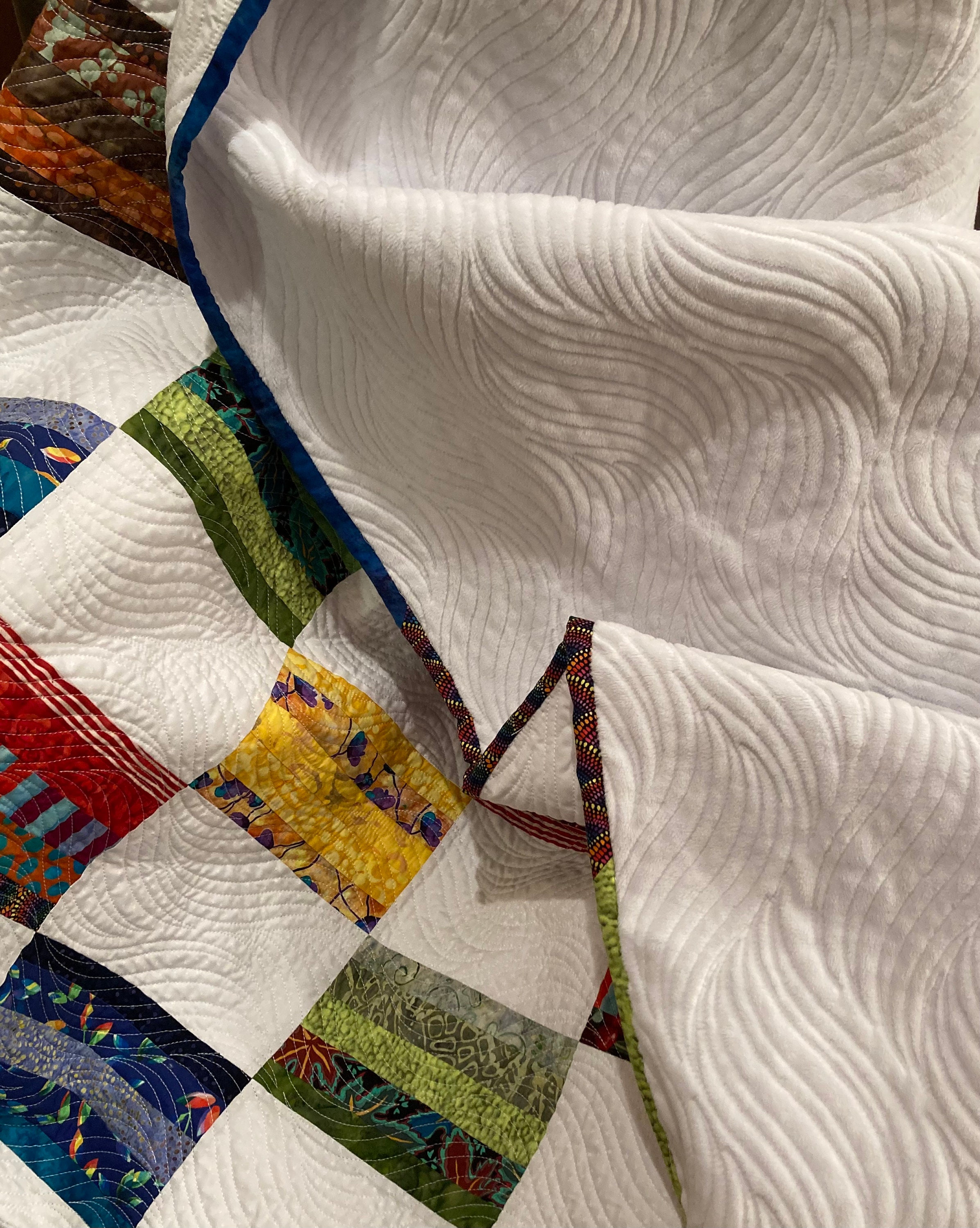 Yes, a Very White Quilt! 76” X 55” - Etsy