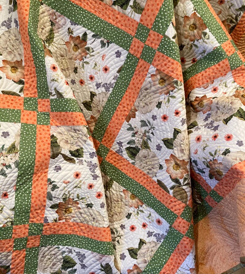 Sherbet Quilt, 71” X 59” - Etsy