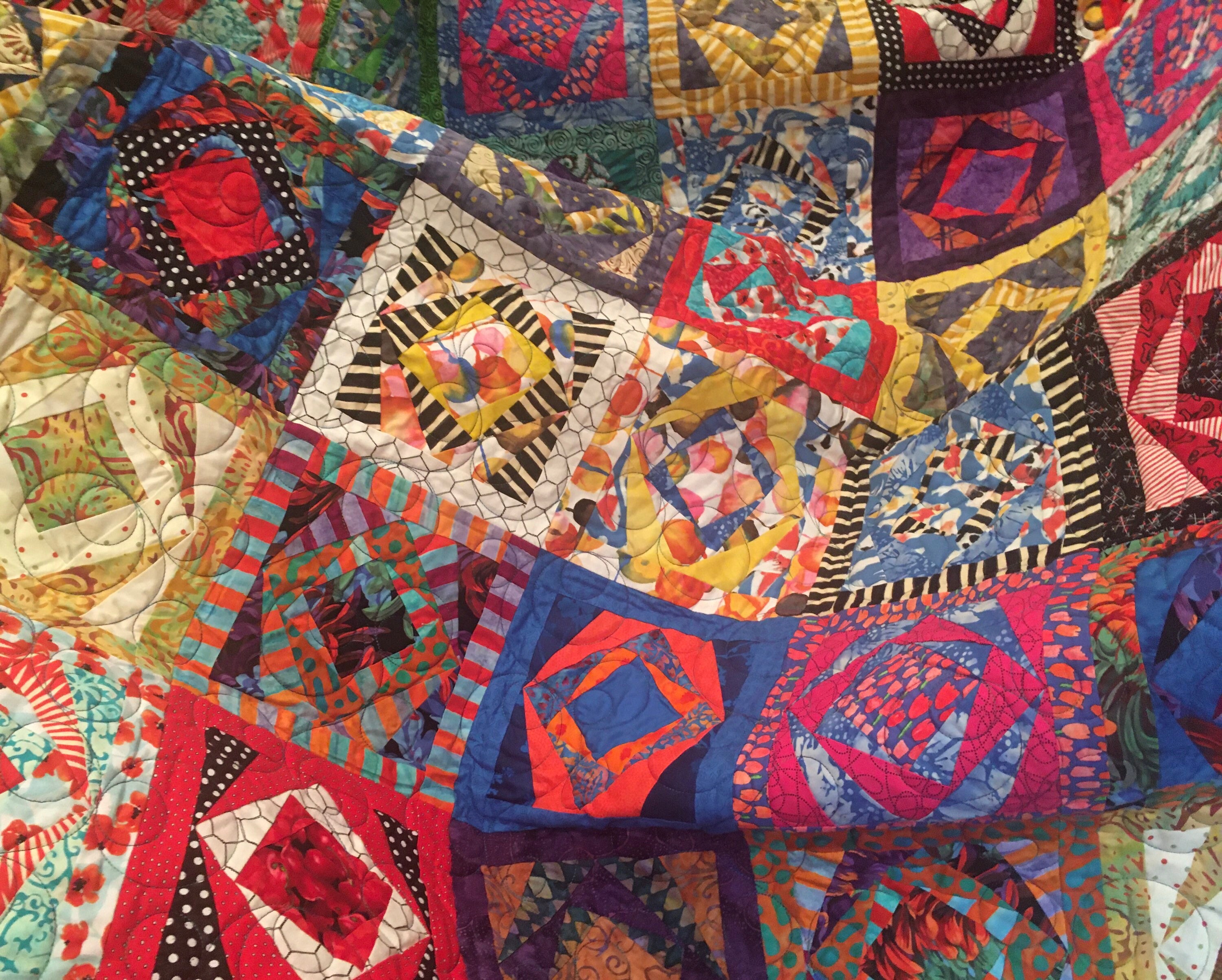 Unique Quilt, Handcrafted, 75” X 51” - Etsy
