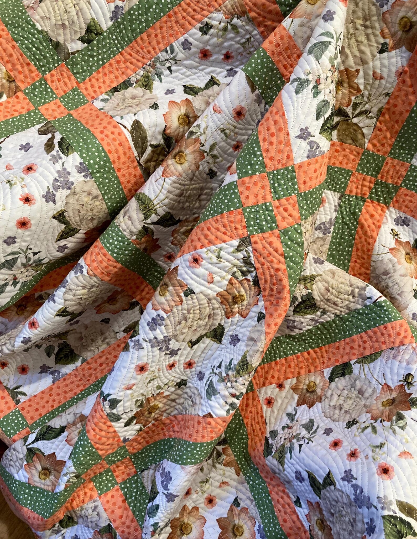 Sherbet Quilt, 71” X 59” - Etsy