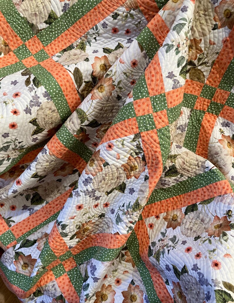 Sherbet Quilt, 71” X 59” - Etsy