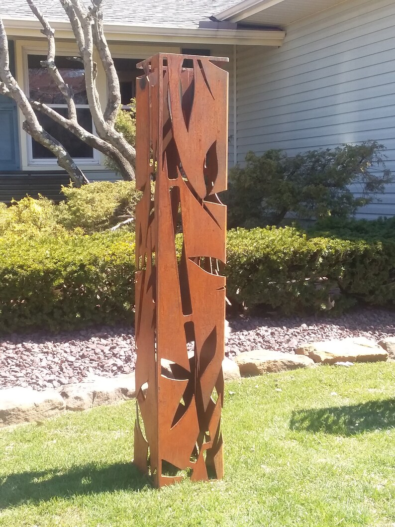 30 Fido's Privy Canine Pee Post Corten Steel | Etsy