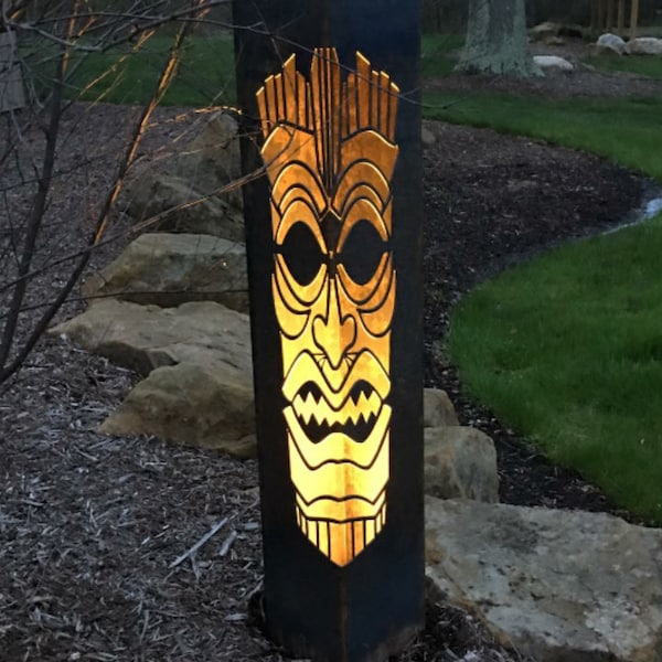 Large Tiki Statues - Etsy