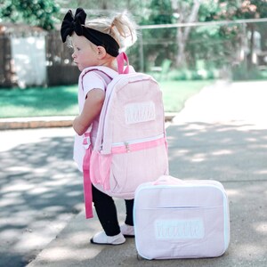 Personalized Backpack Kids Backpack Lunch Bag Matching - Etsy